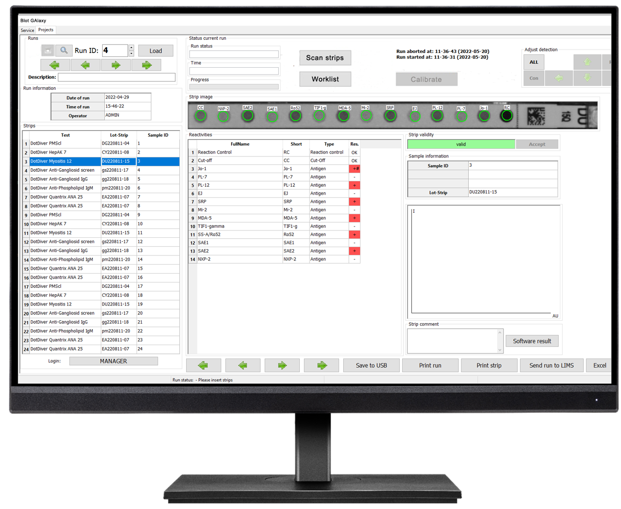 New Blot GAlaxy Software - Medipan & GA Generic Assays
